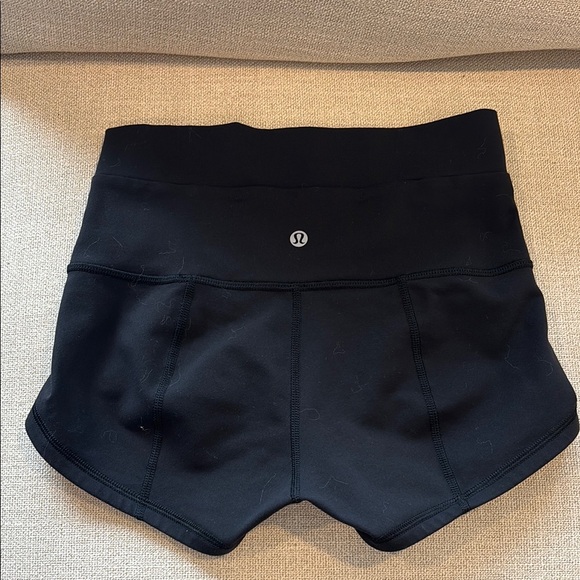 lululemon athletica | Shorts | Lululemon Athletica Black Athletic ...